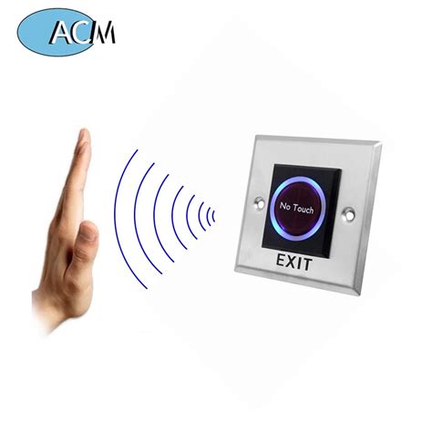 infrared sensor switch no touch contactless door release exit button