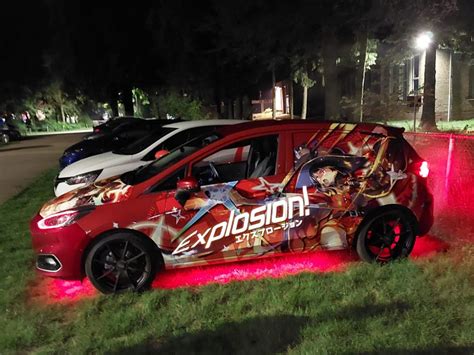 Megumin Itasha With Glowing Eyes R Konosuba