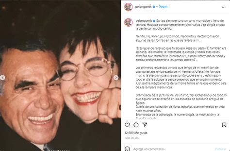 “pepita” Gomís Así Fueron Sus últimos Días Según Su Hijo Héctor Suárez