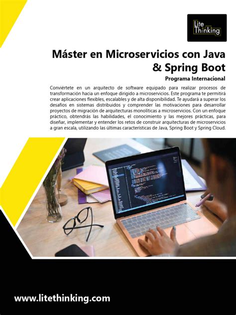Máster En Microservicios Con Java Y Spring Boot Pdf Software Java