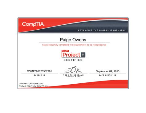 Comptia Project Certificate Pdf Business Business And Finance