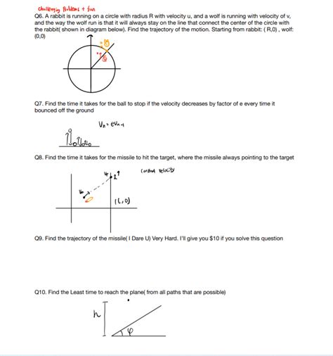 Solved Challenging Problems Fun Q A Rabbit Is Running On Chegg
