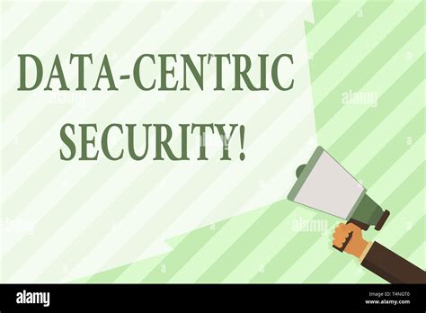 Word Writing Text Data Centric Security Business Photo Showcasing Identify And Protect Data