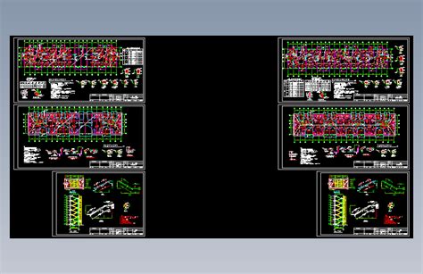 黑龙江某两套砖混住宅建筑结构图 Autocad 2000 模型图纸下载 懒石网