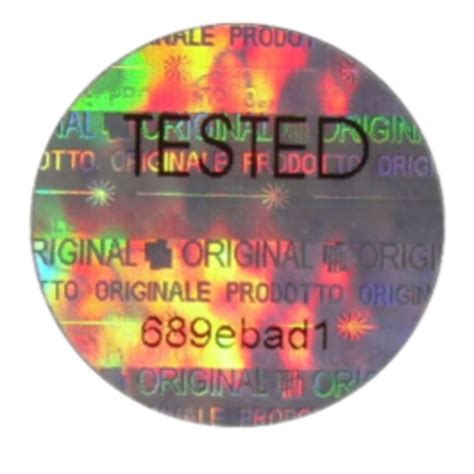 Nofake Project New Holographic Authentication Label For Cortem Group