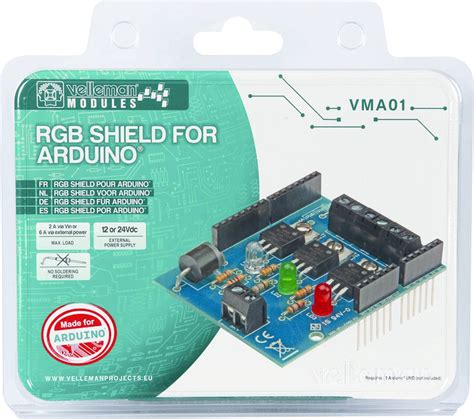 Velleman Modules Rgb Shield Voor Arduino Bol Com