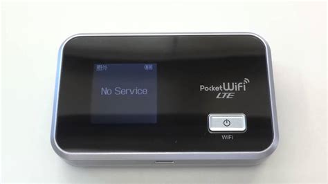 Emobile Pocket Wifi Lte Gl P On Off Youtube