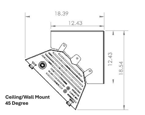Phantomschwank Series 17ft Heater Bracket Kits Commercial Heaters