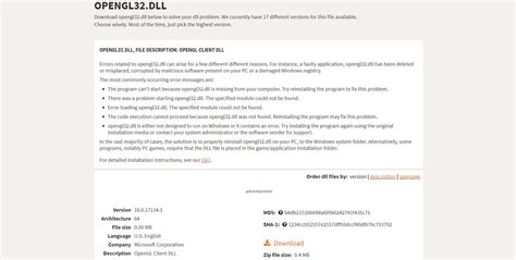 如何修复minecraft中的 Opengl错误65543”