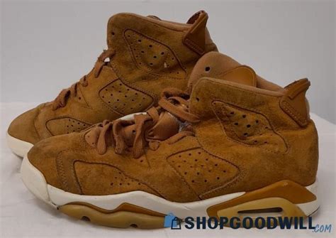 4nike Boys Jordan 6 Brown Size 7y Shoes
