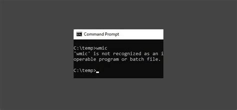 After Windows 10 Wmic To Be Deprecated In Windows 11 Now Artofit