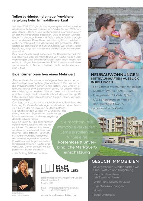Teilen Verbindet Die Neue Provisionsregelung Beim Immobilienverkauf Trierischer Volksfreund