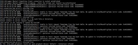 Question Cant Connect Kvswebrtcclientmastergstsample · Issue 1281 · Awslabsamazon Kinesis