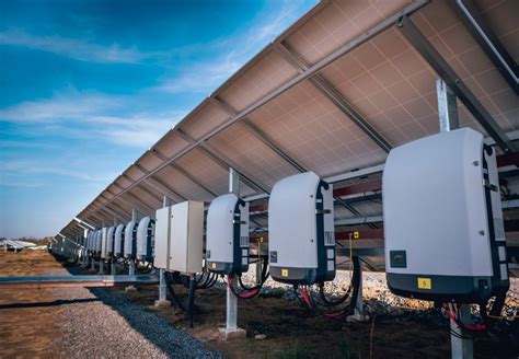 High Power String Inverters In Solar Projects Perform Better Save Costs
