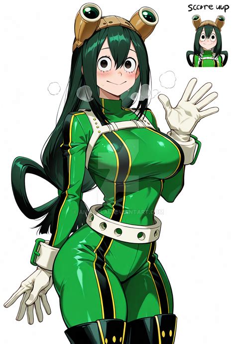 Tsuyu Asui 1 By Anirealai On Deviantart