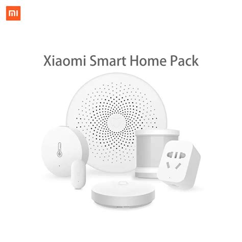 Xiaomi Smart Home Kit Mijia Gateway Door Window Human Body Sensor Temperature Humidity Sensor