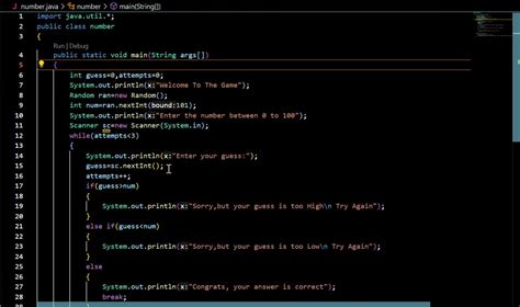 Anuska Saha On Linkedin Java Numbergame Opensource Github Programming Codsoft Intern
