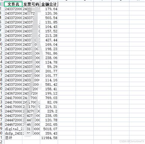 Python实现发票信息识别和处理python 识别发票 Csdn博客