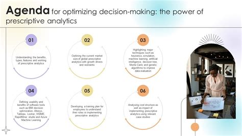 Agenda For Optimizing Decision Making The Power Of Prescriptive Analytics Data Analytics Ss V