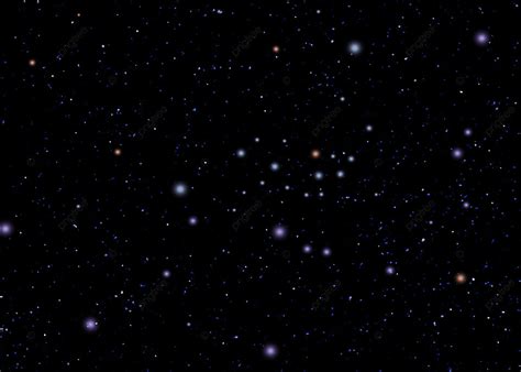 Starry Night With Glowing Stars Background Sky Background Stars
