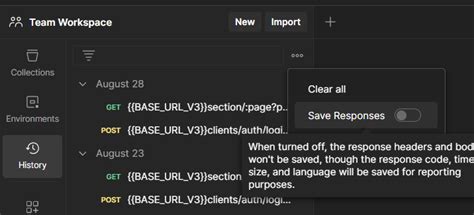 Postman How To View Response Of A Previous Request From History Stack Overflow