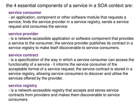 PPT Web Architecture Services 1 Service Oriented Web Oriented
