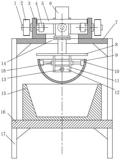 压力容器外表面打磨装置的制作方法