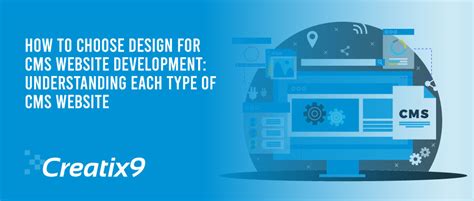 How To Choose Design For CMS Website Development Understanding Each Type Of CMS Website Creatix