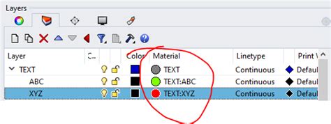 Layer Name To Material Name Scripting Mcneel Forum