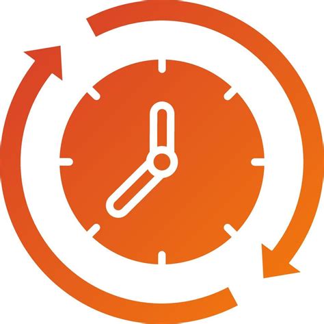 Cycle Time Icon Style Vector Art At Vecteezy