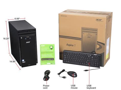 Acer Desktop Pc Aspire T Atc Ur Intel Core I Gb Ddr L Tb Hdd Windows Home