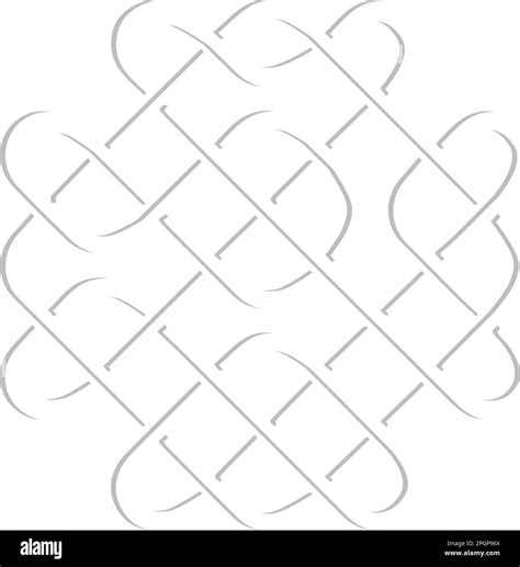 Medieval Celtic Knot Vector Icon Stock Vector Image And Art Alamy