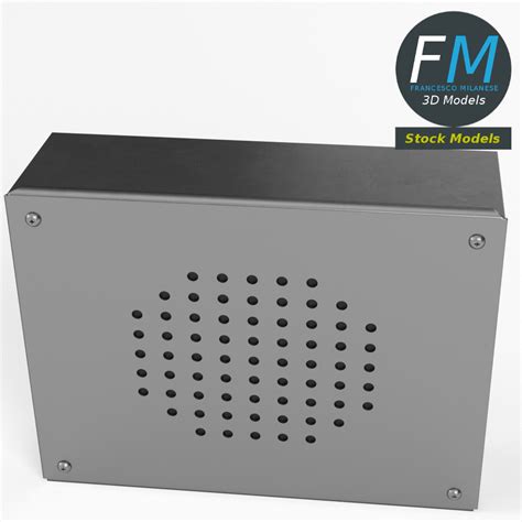 Intercom Speaker 2 By Francescomilanese85 3docean