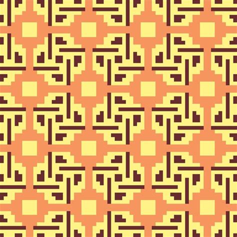 Premium Vector Seamless Pixel Pattern Abstract Background