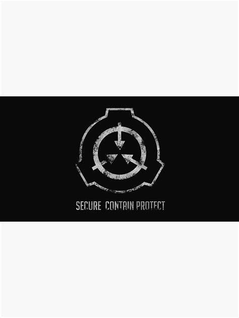 Scp Poster Sticker By Konrad99 Redbubble