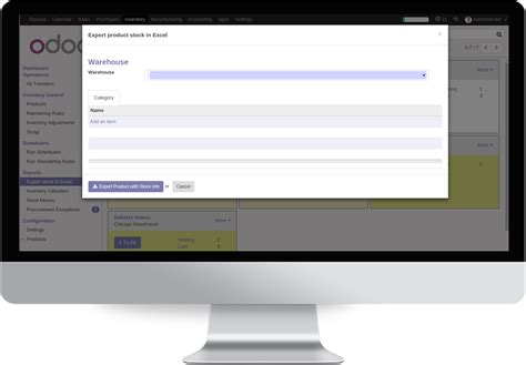 Odoo Warehouse Management System Odoo Warehouse App