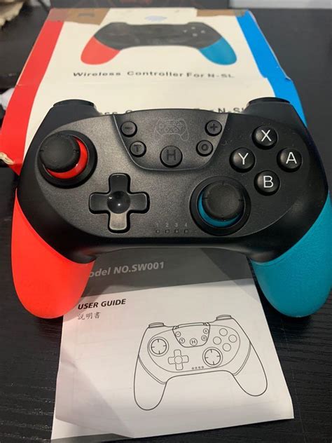 Wireless Controller For N Sl Video Gaming Video Game Consoles Nintendo On Carousell