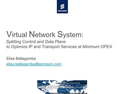 gmpls sdn optical networking and control planes ppt