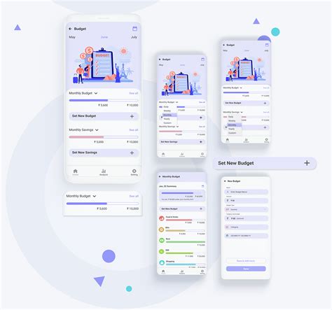 personal finance management application on behance