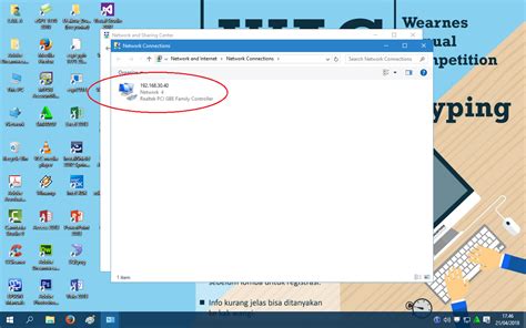 Cara Setting IP Address Secara Manual