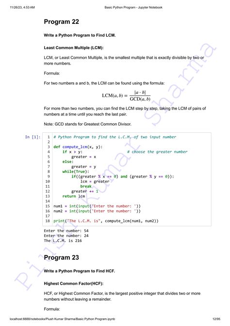140 Basic Python Programs This Resource Can Assist You In Preparing