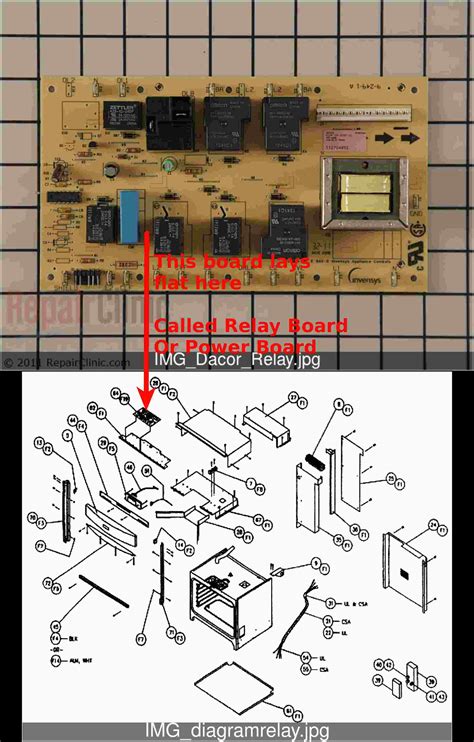 How To Replace Dacor Oven Relay Board