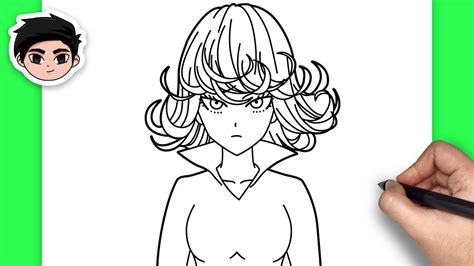 How To Draw Tatsumaki One Punch Man Easy Step By Step YouTube