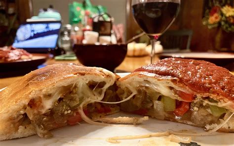 Homemade Veggie Calzone Rfood