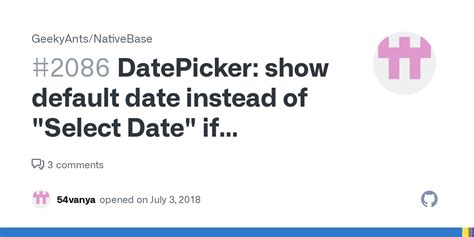 datepicker show default date instead of select date if placeholdertext prop isn t specified