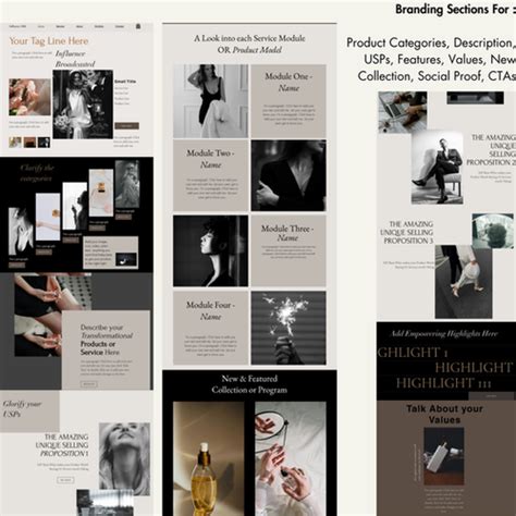 Influence Website Template Brandbusiness Bo