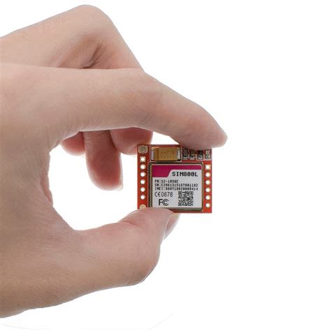 20pcs Smallest Sim800l Gprs Gsm Module Microsim Card Core Board Quad Band Ttl Serial Port