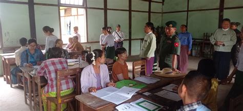 ကသာမြို့နယ် ကျေးလက်နေပြည်သူများနှင့် တိုင်းရင်းသားပြည်သူများ အခြေခံစာတတ်မြောက်ရေးသင်တန်းတွင