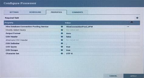 Nifi Pull Data From Hive External Table And Load Cloudera