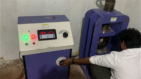 2000kn Compression Testing Machine Calibration Ctm Youtube